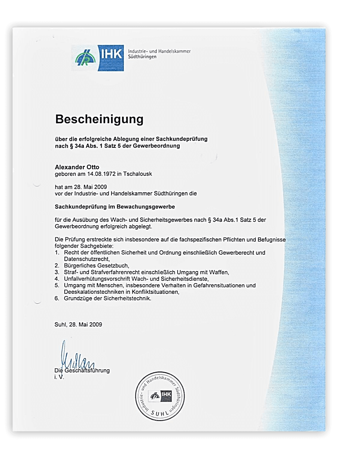 AOS Sicherheitsservice - Sicherheitsdienst Delmenhorst